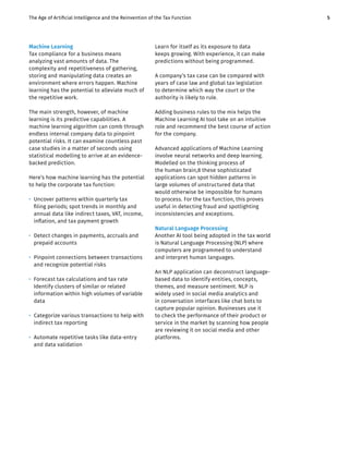 The Age of Artificial Intelligence and the Reinvention of the Tax ...