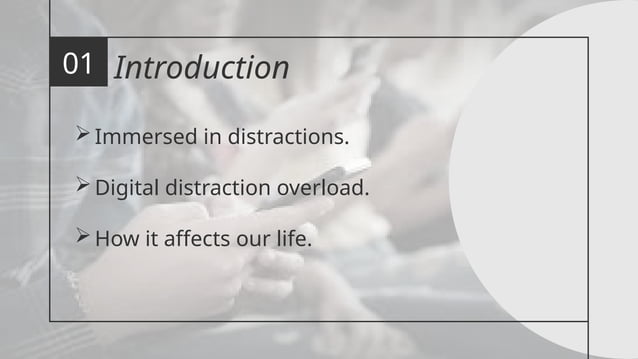 Age of distraction power point presenttion | PPT