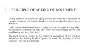 Aging of Documents - Questioned Document | PPTX