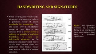 Age of documents (Questioned Document) | PPTX