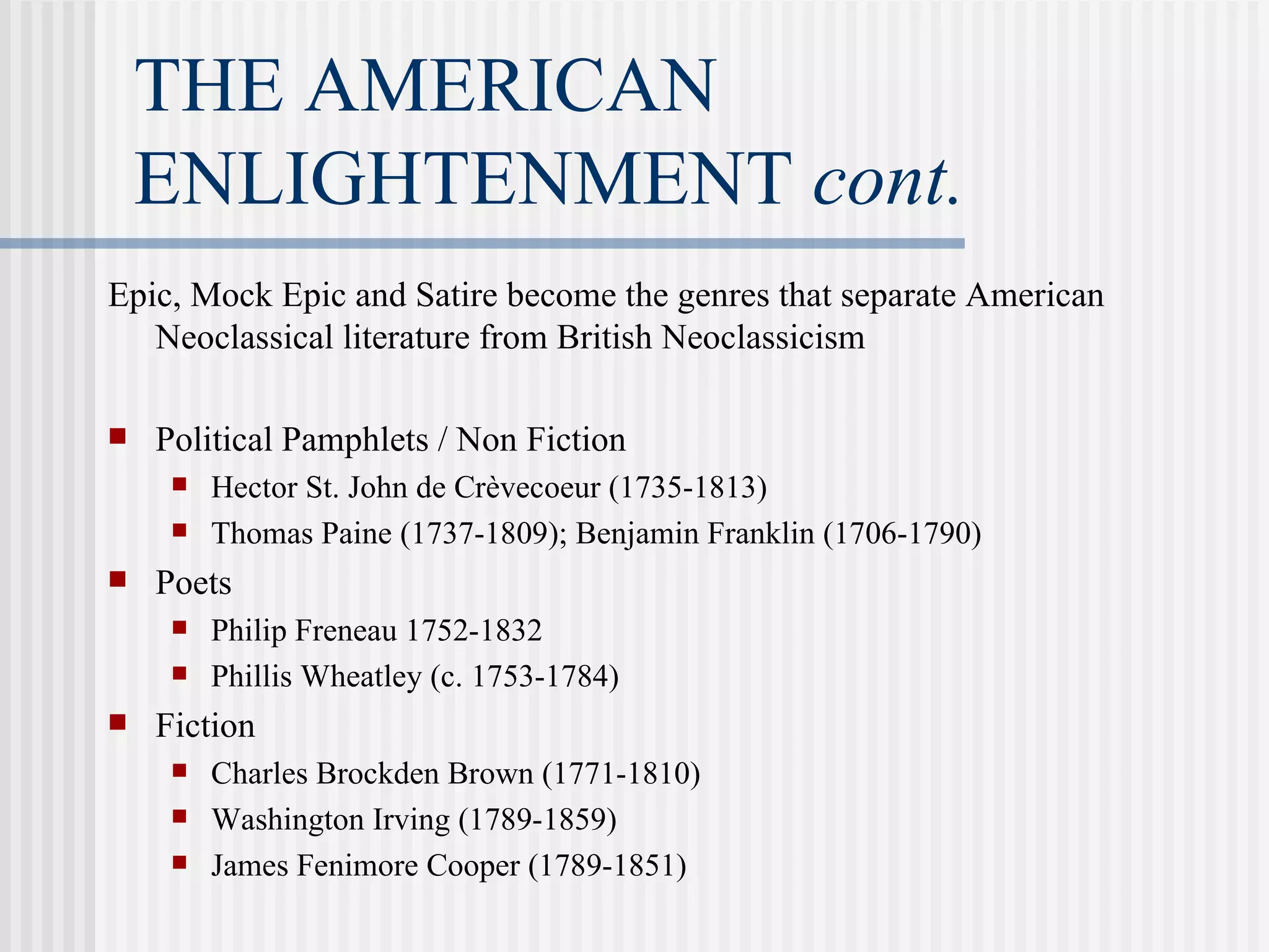 Age of enlightenment | PPT | Free Download