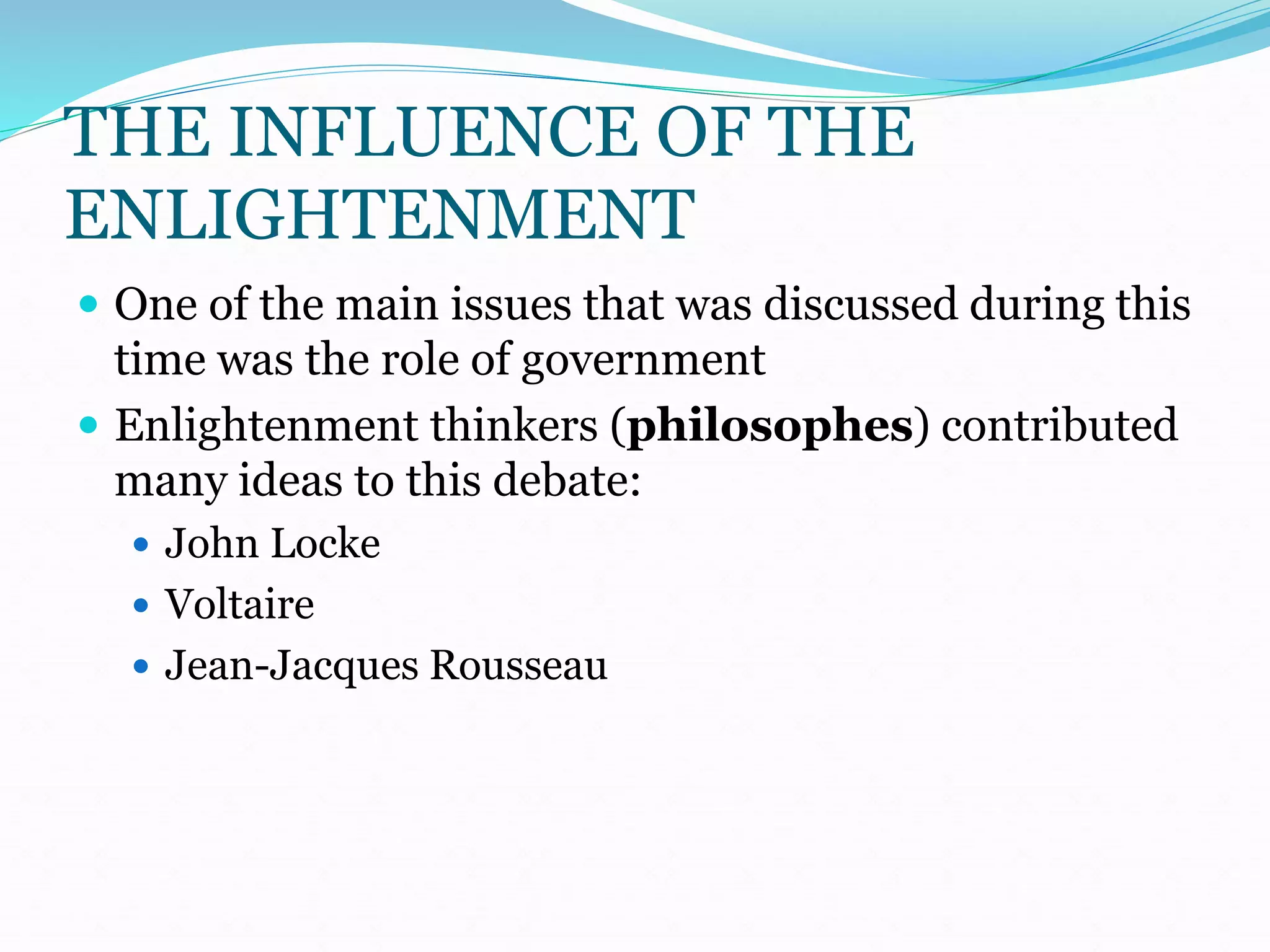 Age of enlightenment powerpoint | PPT