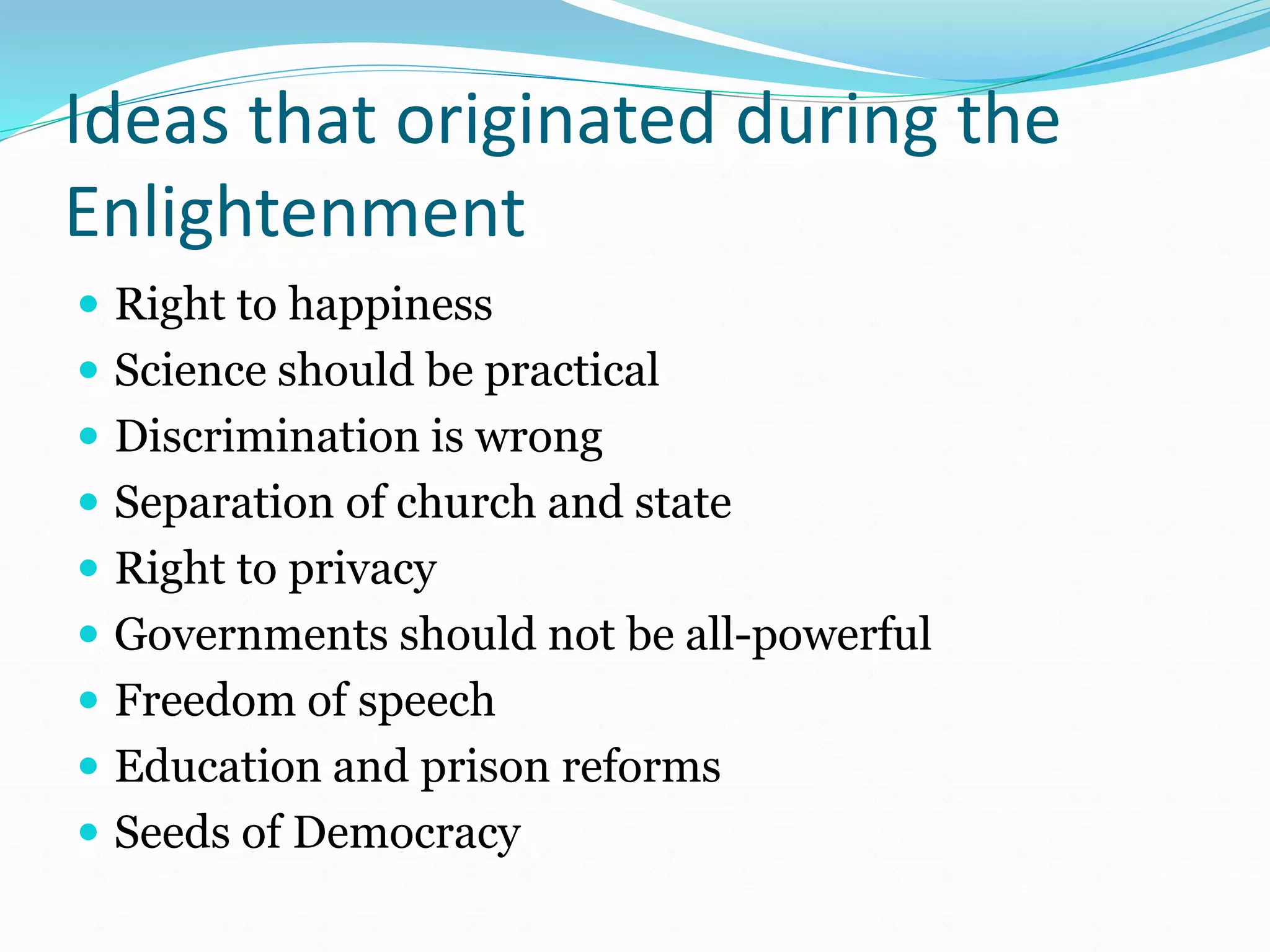 Age of enlightenment powerpoint | PPT
