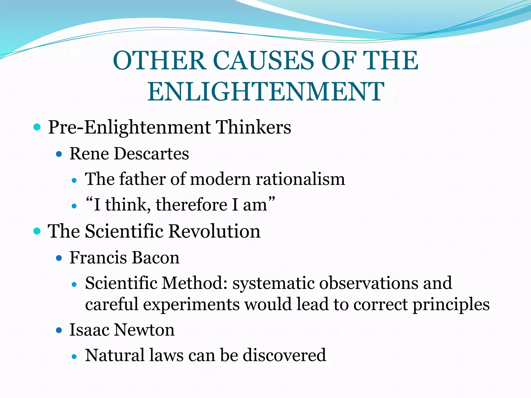 Age of enlightenment powerpoint | PPT