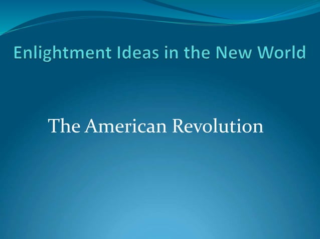 Age of enlightenment powerpoint | PPT
