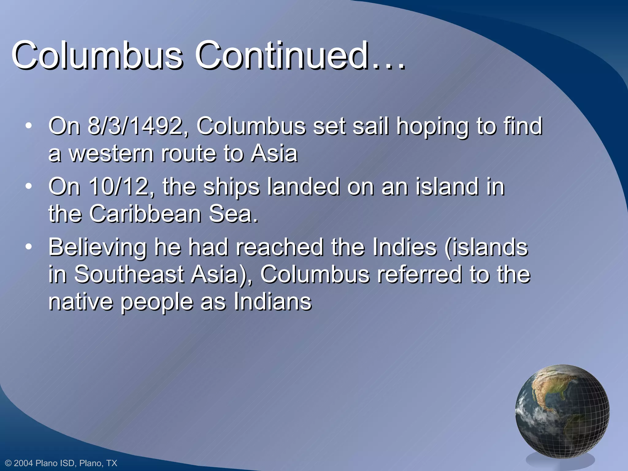 Age of exploration | PPT
