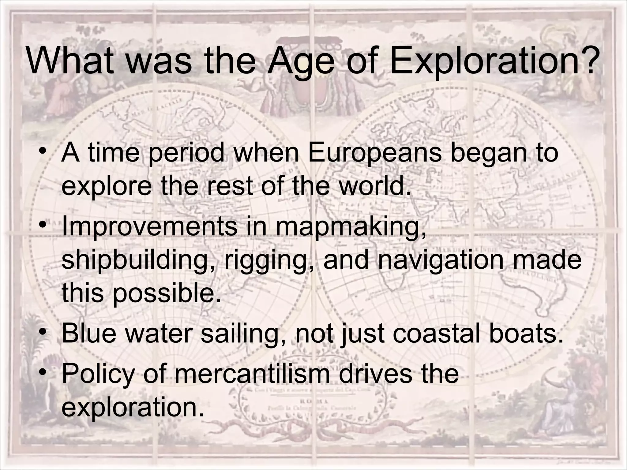 Age of exploration | PPT