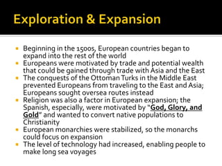 Age of exploration | PPTX