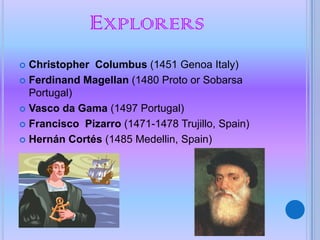 Age of exploration | PPTX