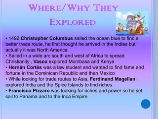 Age of exploration | PPTX