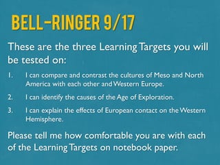 Age of exploration atlantic world ppt | PPT