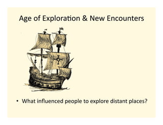 The Colonial Age of Exploration | PDF