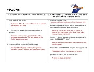 Age of Exploration Handouts | PDF