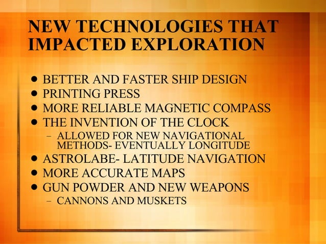 Age Of Exploration Overview | PPT