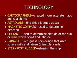 Age of exploration powerpoint | PPT