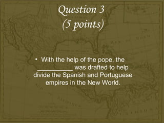 Age of exploration review | PPT