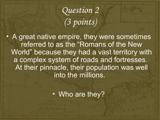 Age of exploration review | PPT