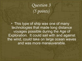 Age of exploration review | PPT