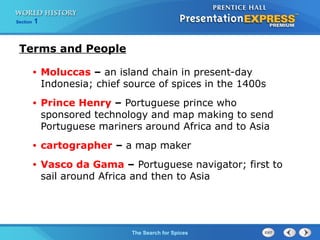 Age of exploration, section 1 | PPT