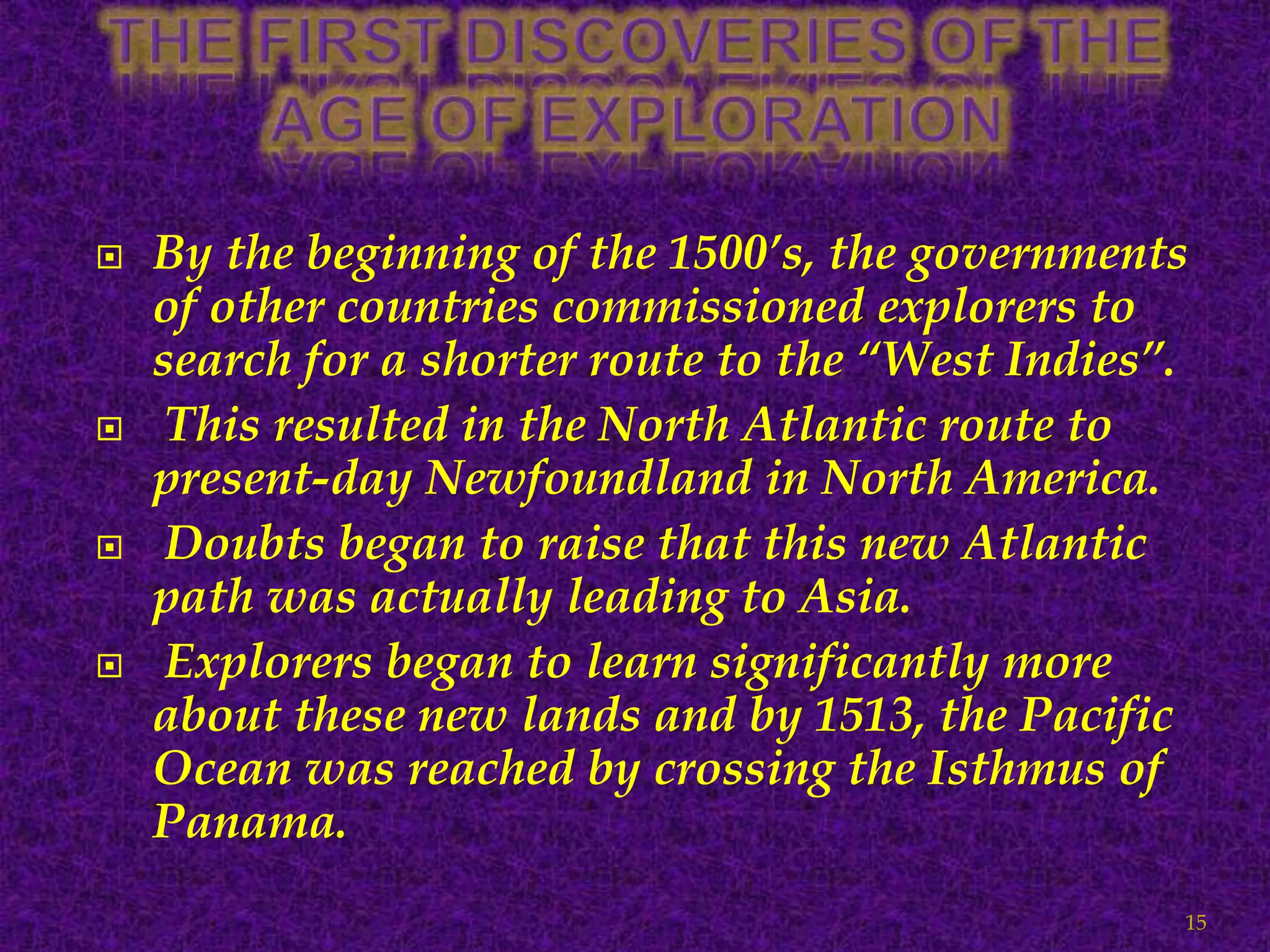 Age of explorations ppt | PPTX