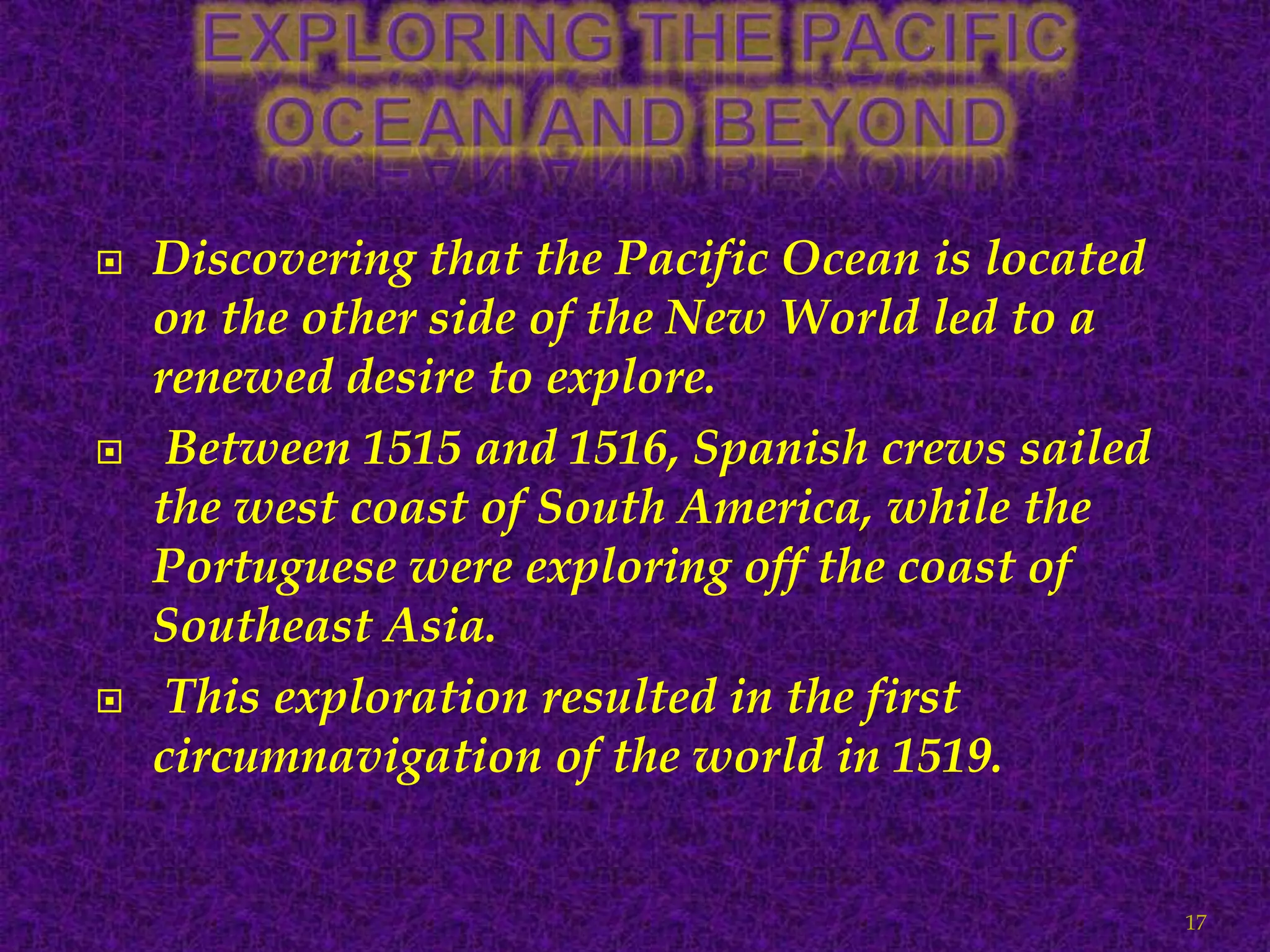 Age of explorations ppt | PPTX