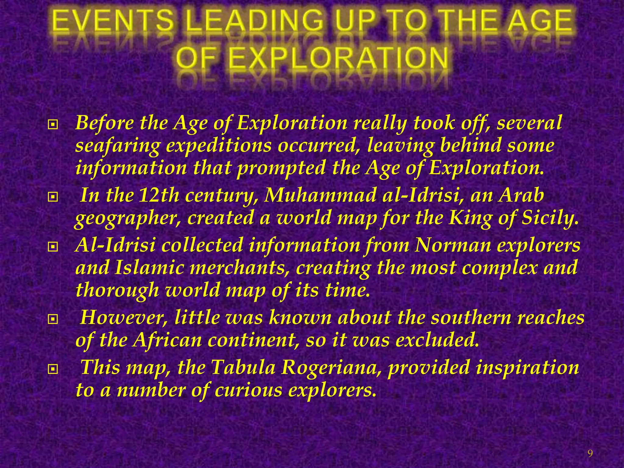 Age of explorations ppt | PPTX
