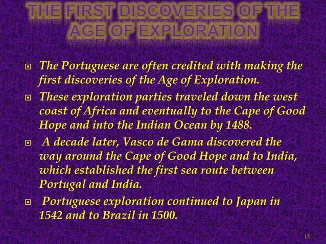 Age of explorations ppt | PPTX