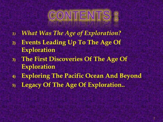 Age of explorations ppt | PPTX