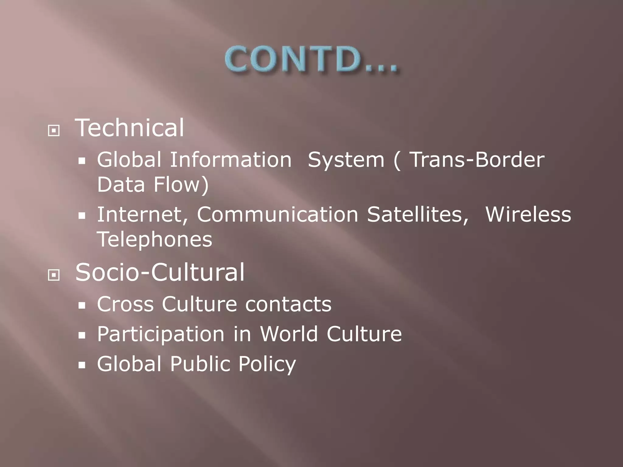 Age of globalization | PPTX