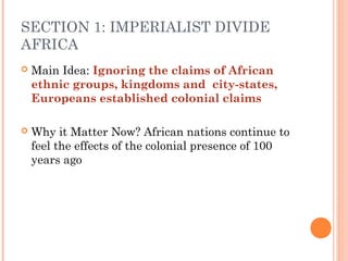 Age of Imperialism (Africa) | PPT