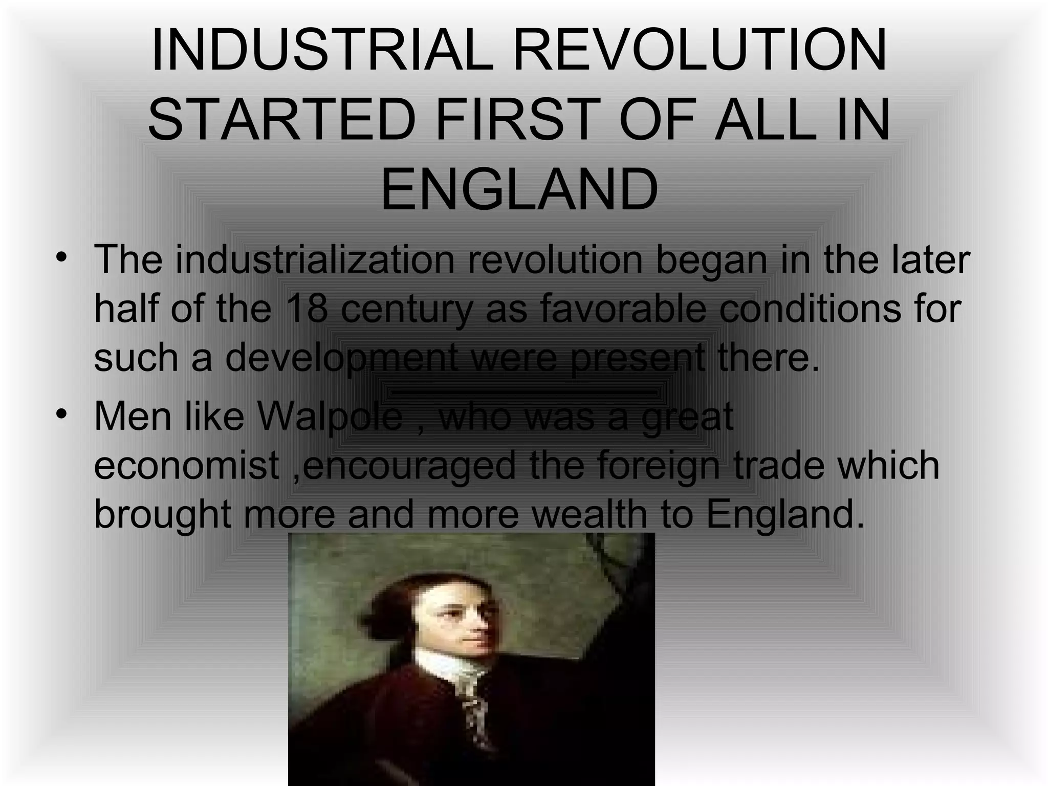 Age of industrialisation | PPT