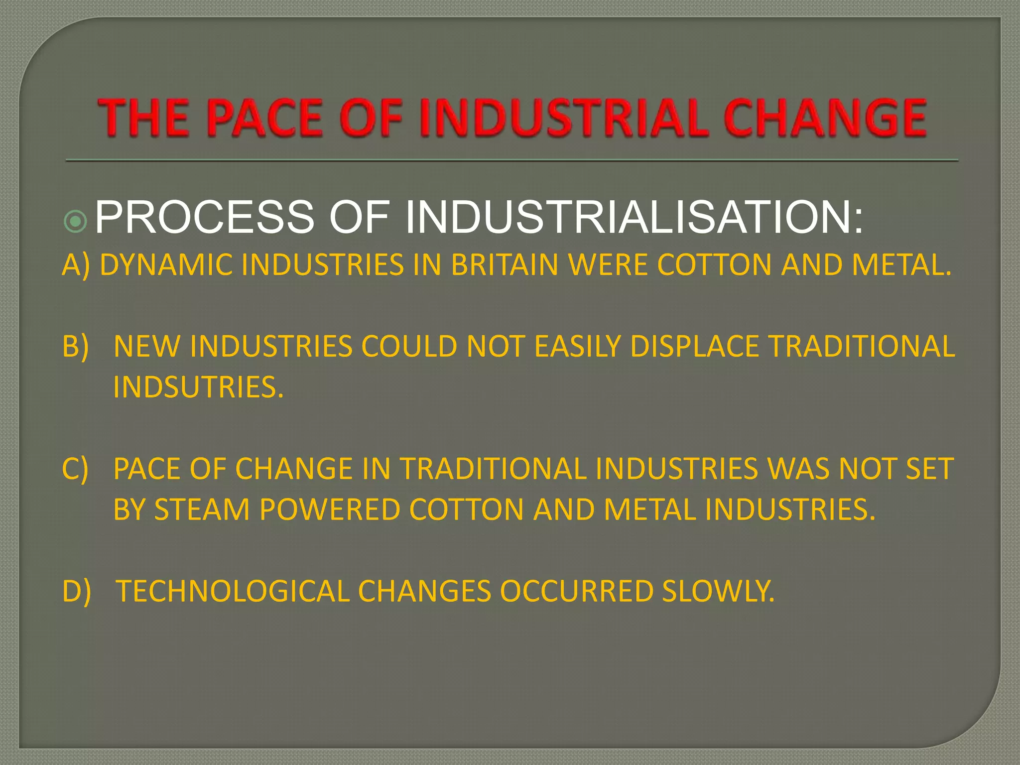 Age of Industrialisation Ch 5 History | PPT