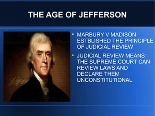 Age of jefferson | PPT