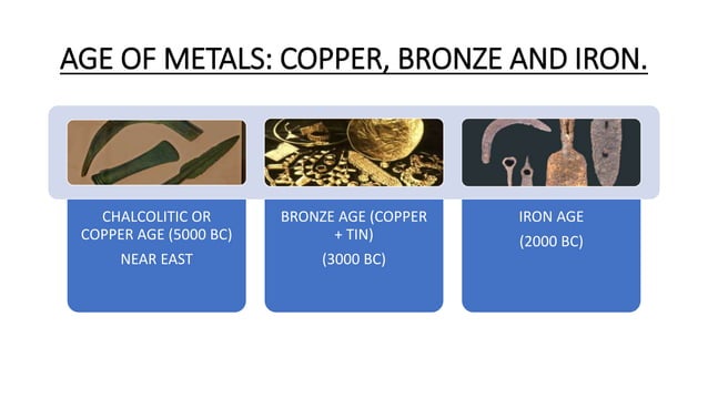 PREHISTORY: AGE OF METALS | PPT