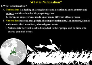 Age of nationalism & imperialism | PPT