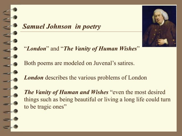 Age of samuel johnson | PPTX | Poetry | Books and Literature