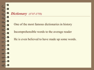 Age of samuel johnson | PPTX