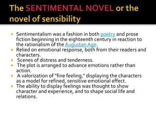 Age of sensibility | PPTX