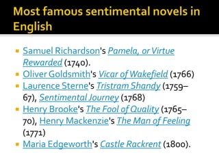 Age of sensibility | PPTX