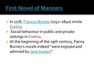 Age of sensibility | PPTX