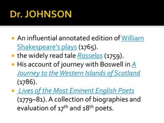 Age of sensibility | PPTX