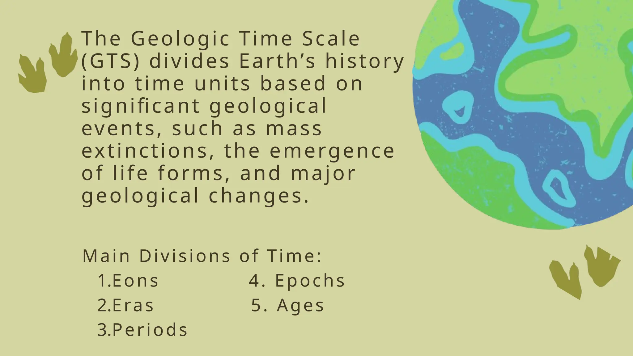 AGE OF THE EARTH AND THE GEOLOGIC TIME SCALE.pptx
