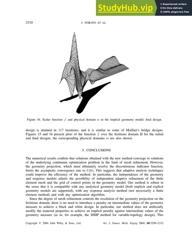 A Geometry Projection Method For Shape Optimization | PDF