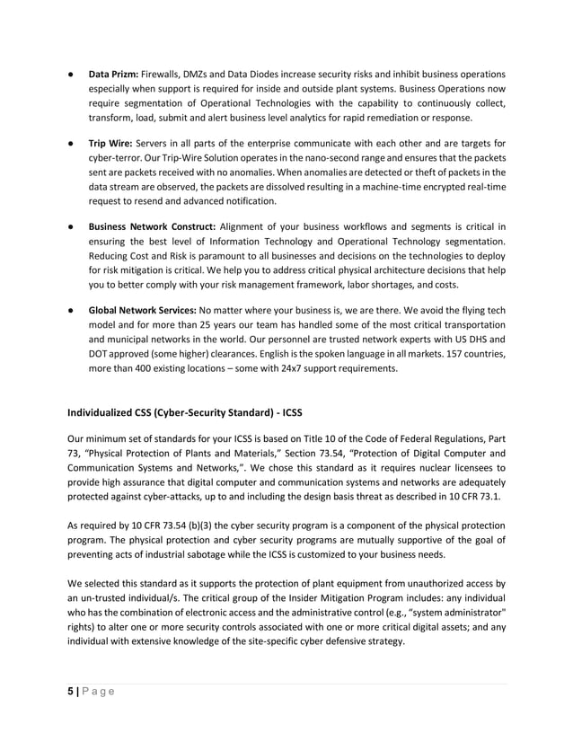 AGEOS Infrastructure Cyber Security White Paper | PDF