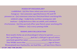Age presentation for b1/ b2 ESL students | PDF