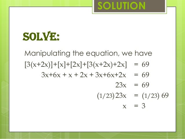 Math Sample Age Problem math-sample-age-problem