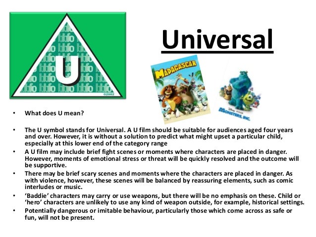 U Age Rating Logo