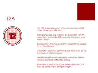 Age rating presentation | PPT