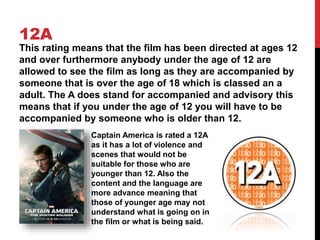 Age ratings for films | PPTX