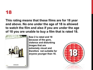 Age ratings for films | PPTX